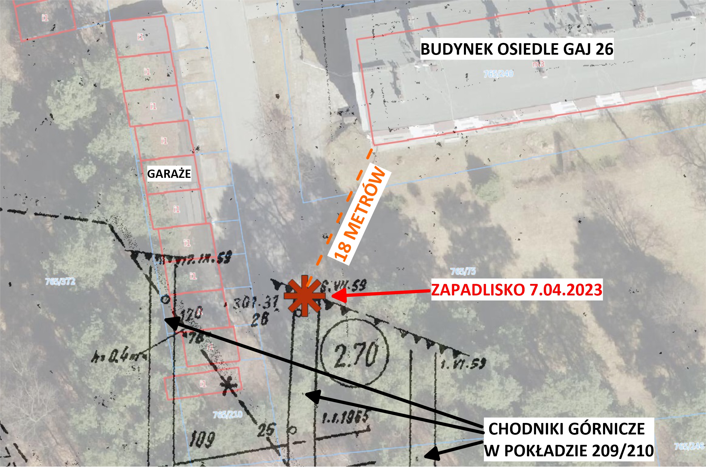 Reaktywacja zapadliska przy Osiedlu Gaj w Trzebini